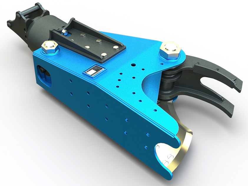 Alpha 200 Excavator Tree Shear - 2,200-11,000 lbs – JB Equipment