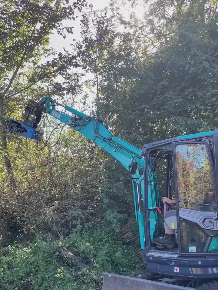 Alpha 200 Excavator Tree Shear - 2,200-11,000 lbs – JB Equipment